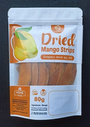 Dried Mango (Tom EJC) - 80g - Ceylon Authentics